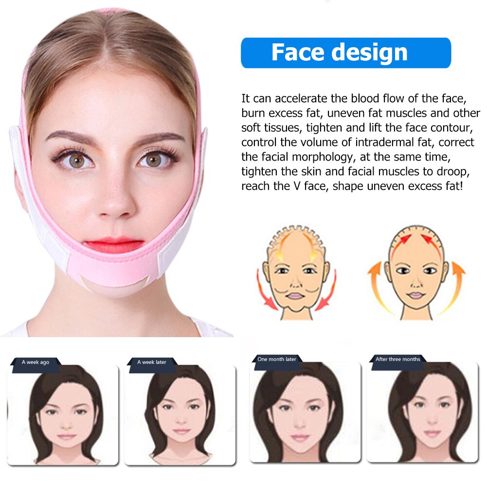 Breathable Face Slimming Strap Physical Lifting Ba... – Vicedeal