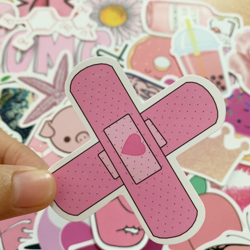 50pcs/lot Girl Stickers Waterproof Skateboard Scra... – Vicedeal