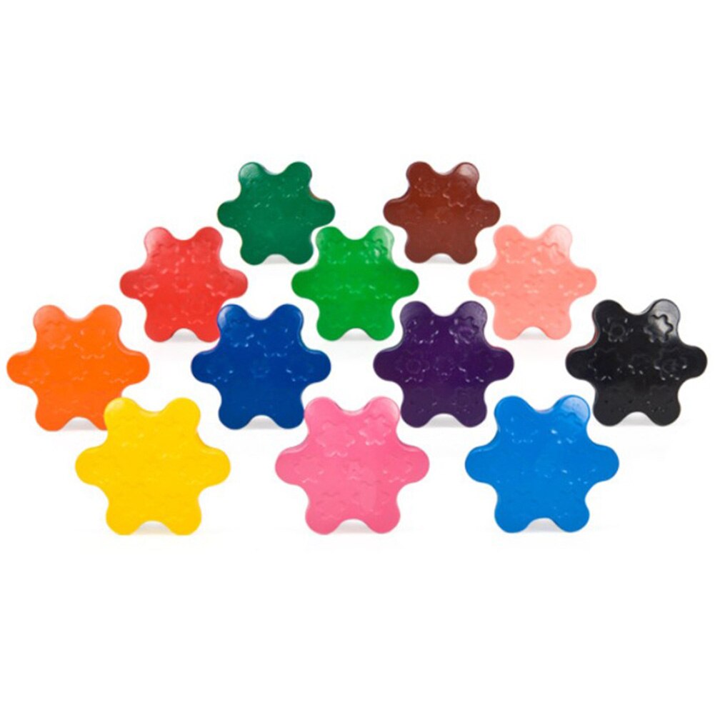 12 Colors Painting Crayons Kids Toy School Station... – Grandado