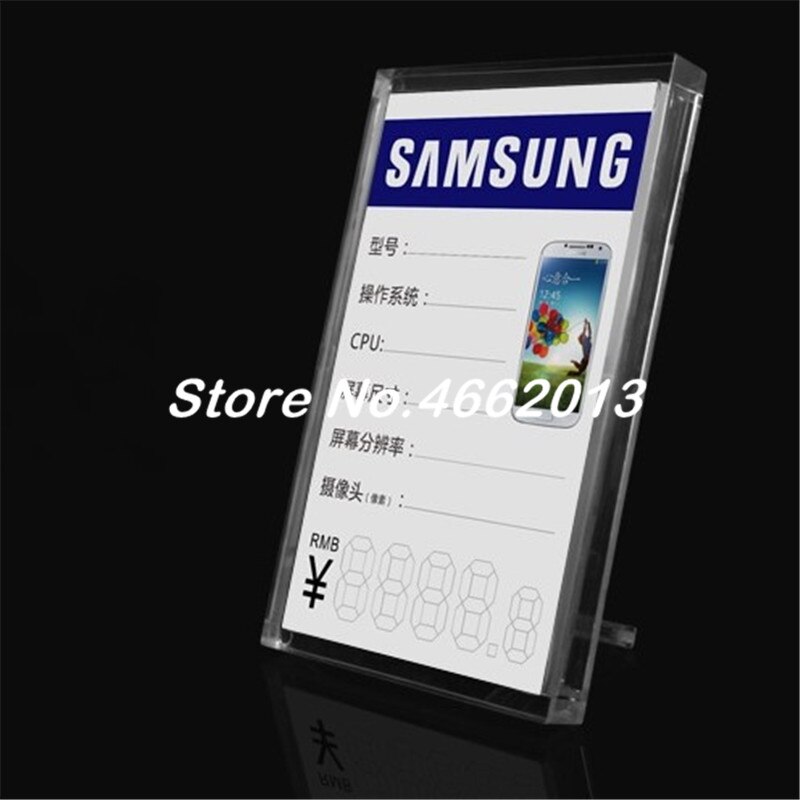 6Pcs Acryl Acryl Prijs Label Display Stands Tag Te... – Grandado