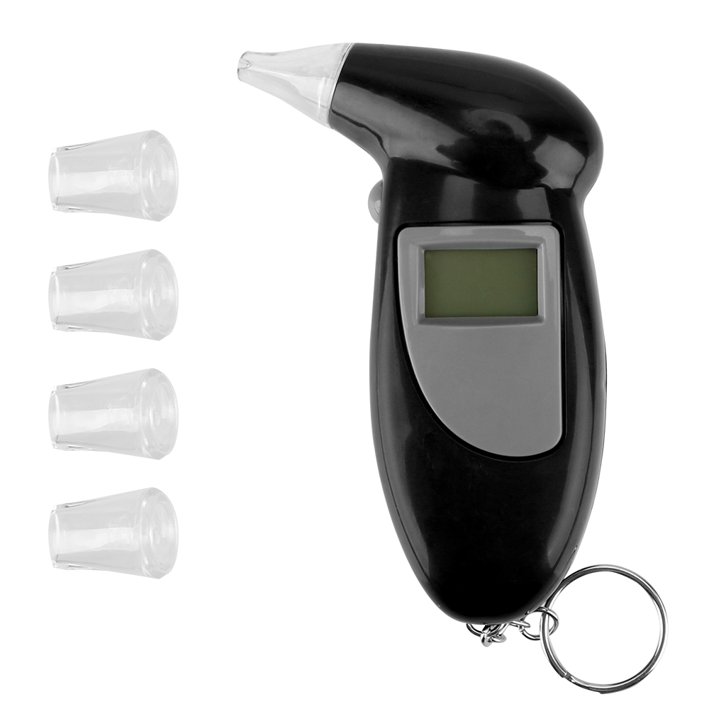 Mini Alcohol Tester Handheld Breathalyzer Police A... – Grandado Mini Alcohol Tester Handheld Breathalyzer Police A... – Grandado