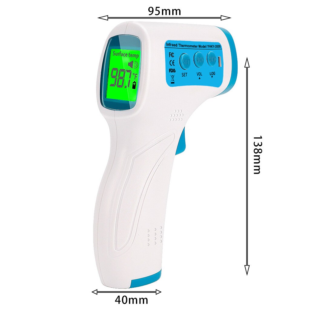 LCD Digital Non-contact IR Infrared Thermometer Fo... – Grandado