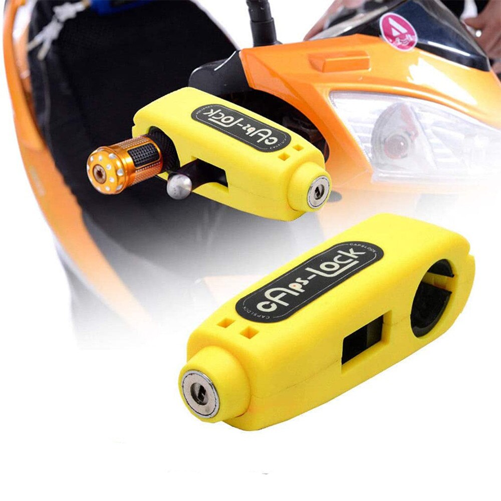 Universal Motorcycle Lock Scooter Handlebar Safety... – Grandado