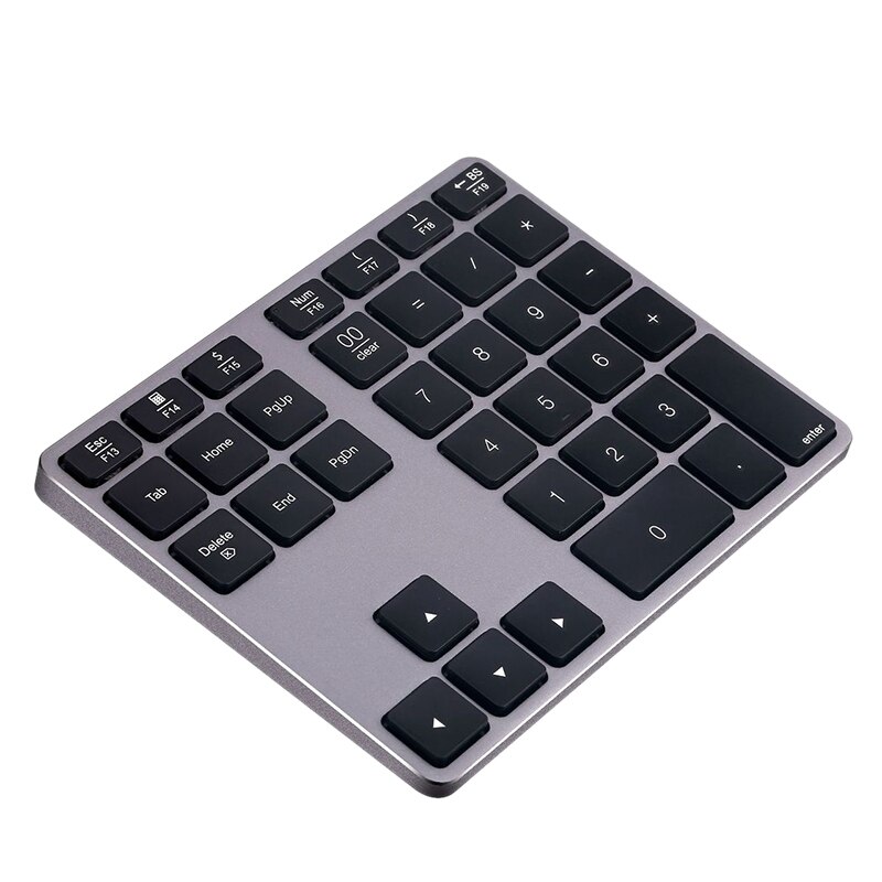 Aluminum Alloy Bluetooth Wireless Numeric Keypad 3... – Grandado
