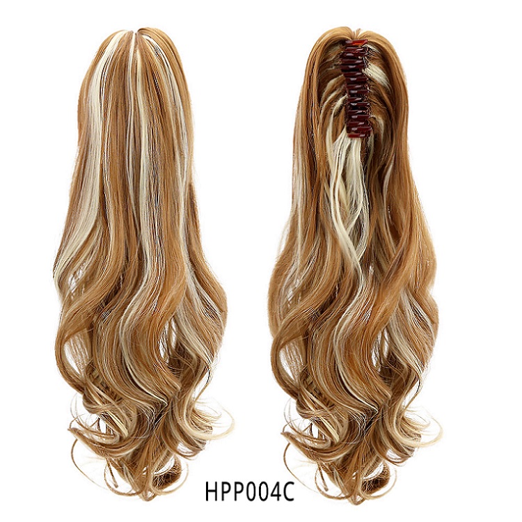 18"Synthetic Claw Clip In Extensions Ponytail... – Grandado