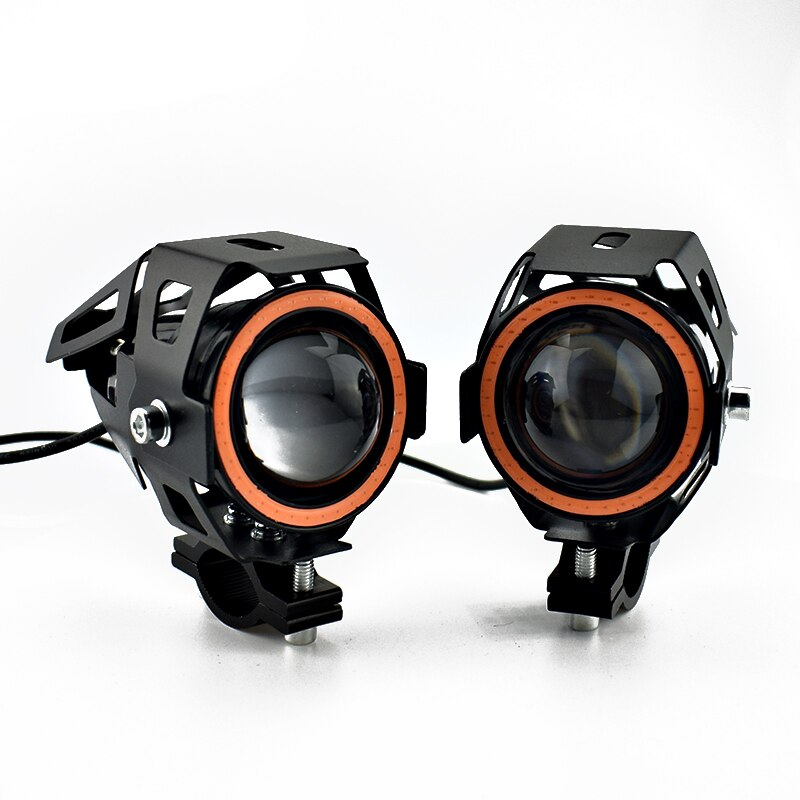 Motorcycle work driving lights 12v 125w U7 led mot... – Vicedeal