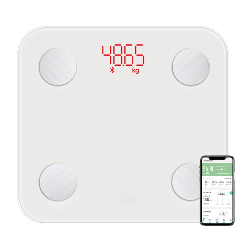 Bluetooth body fat scale fat scale electronic scal... – Grandado