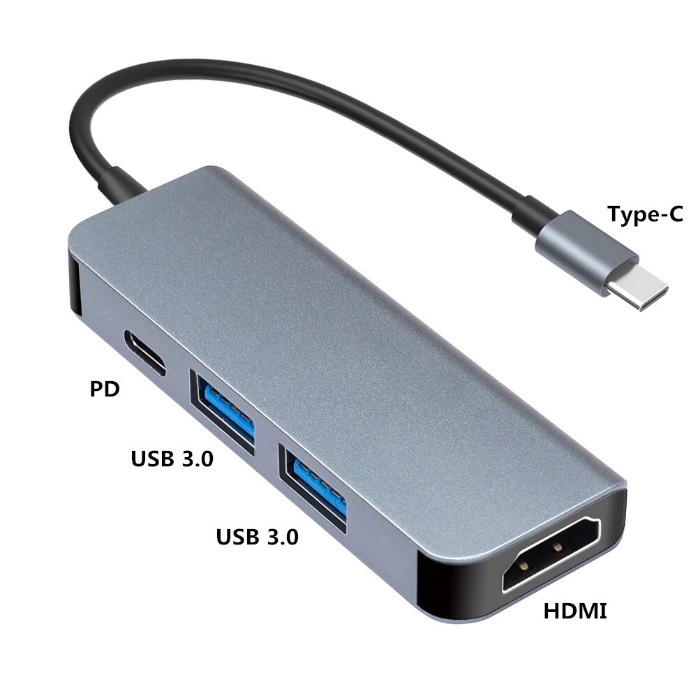 Multi Docking Station Type C Adapter Thunderbolt 3... – Grandado