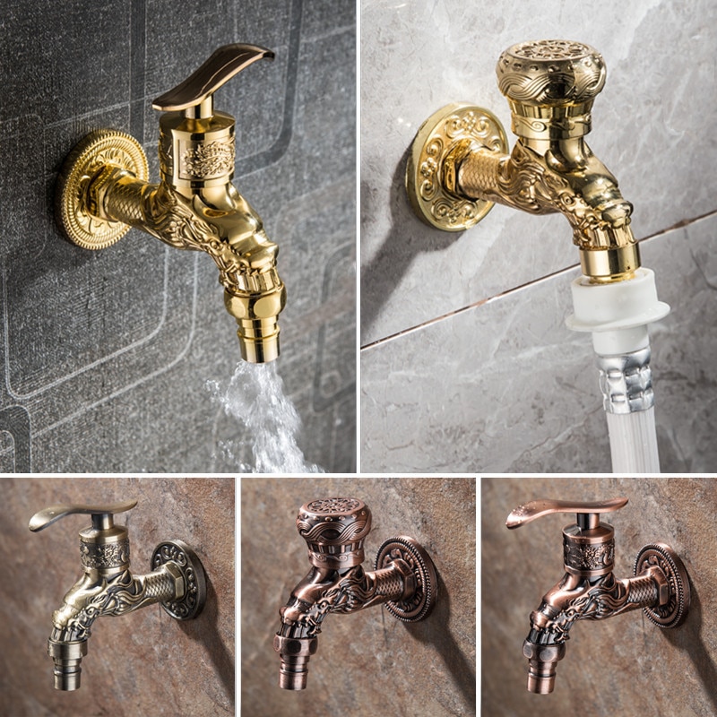 Decorative Outdoor Garden Faucet Bibcock Tap Bathr... – Grandado
