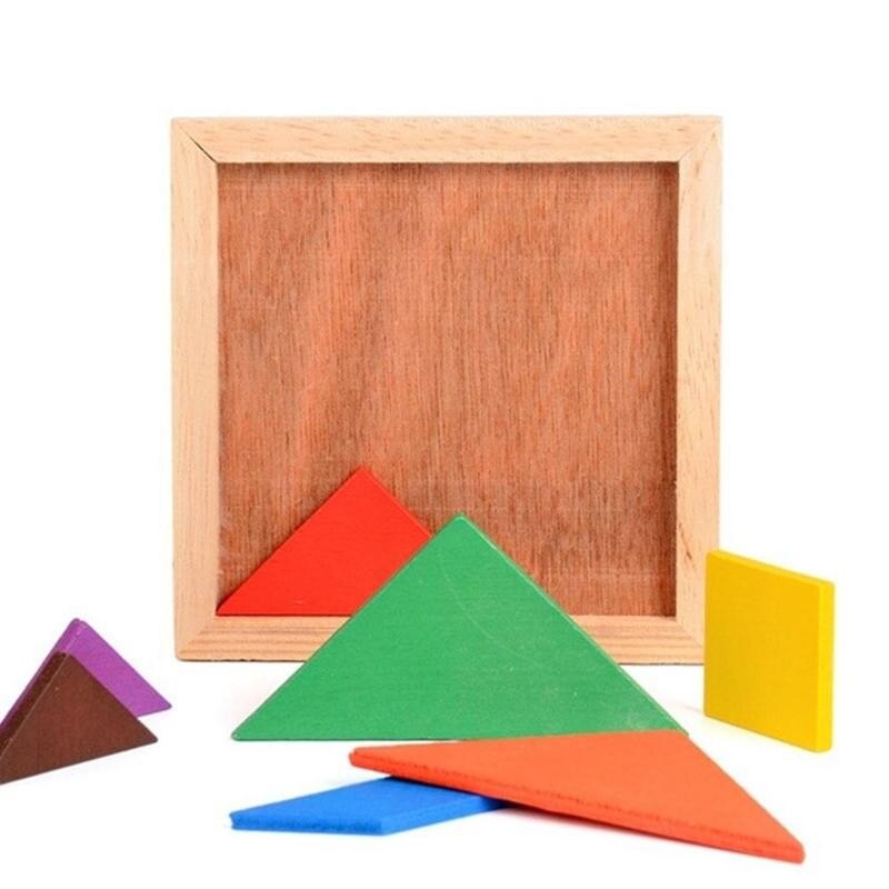 Wooden Tangram Early Childhood Educational Toys DI... – Grandado