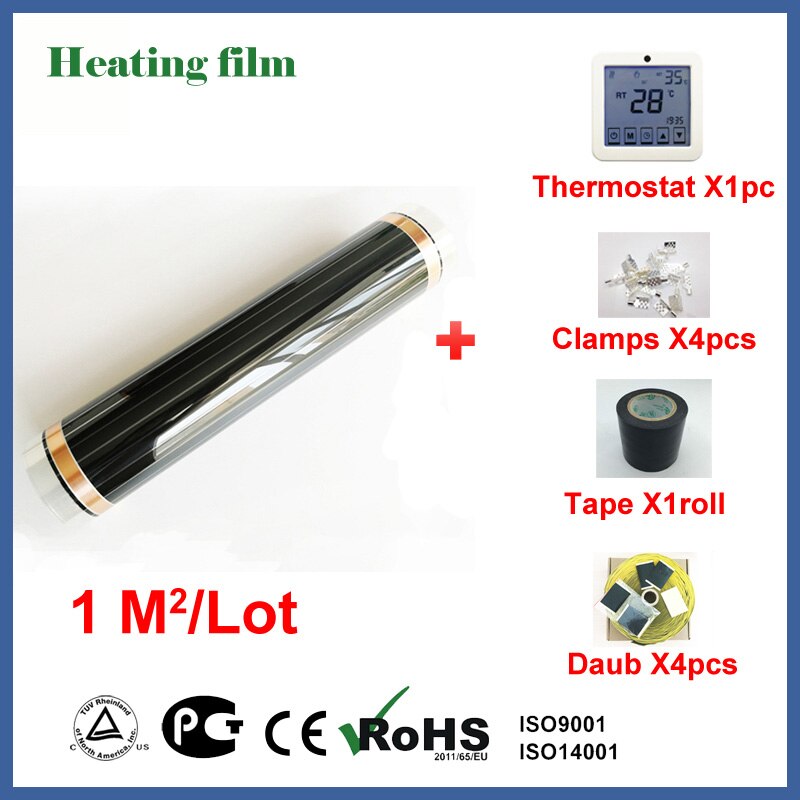 TF Infrared under floor heating film AC220V, floor... – Grandado