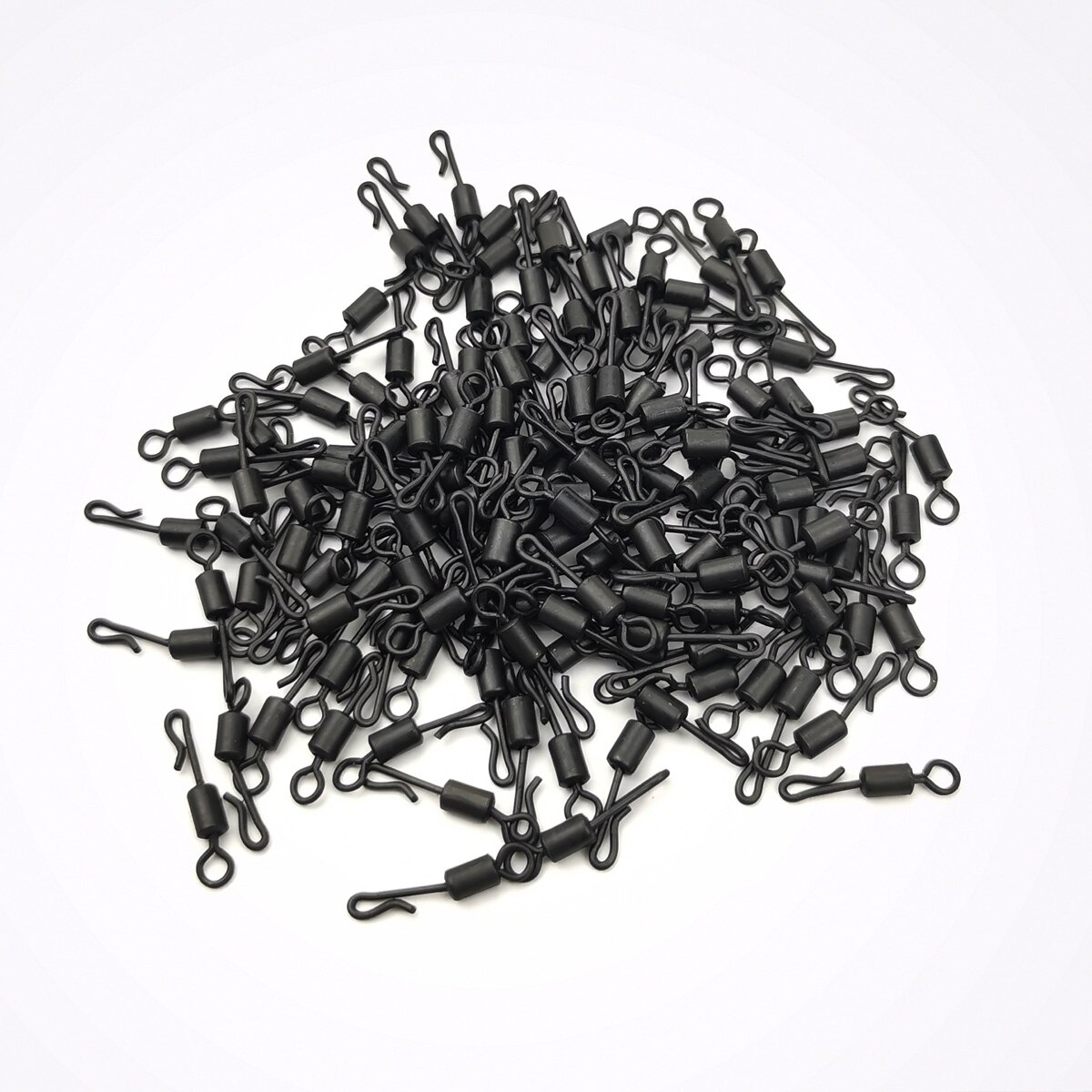 25/50/100 pcs Fishing Connector Bearing Swivel Q-S... – Grandado
