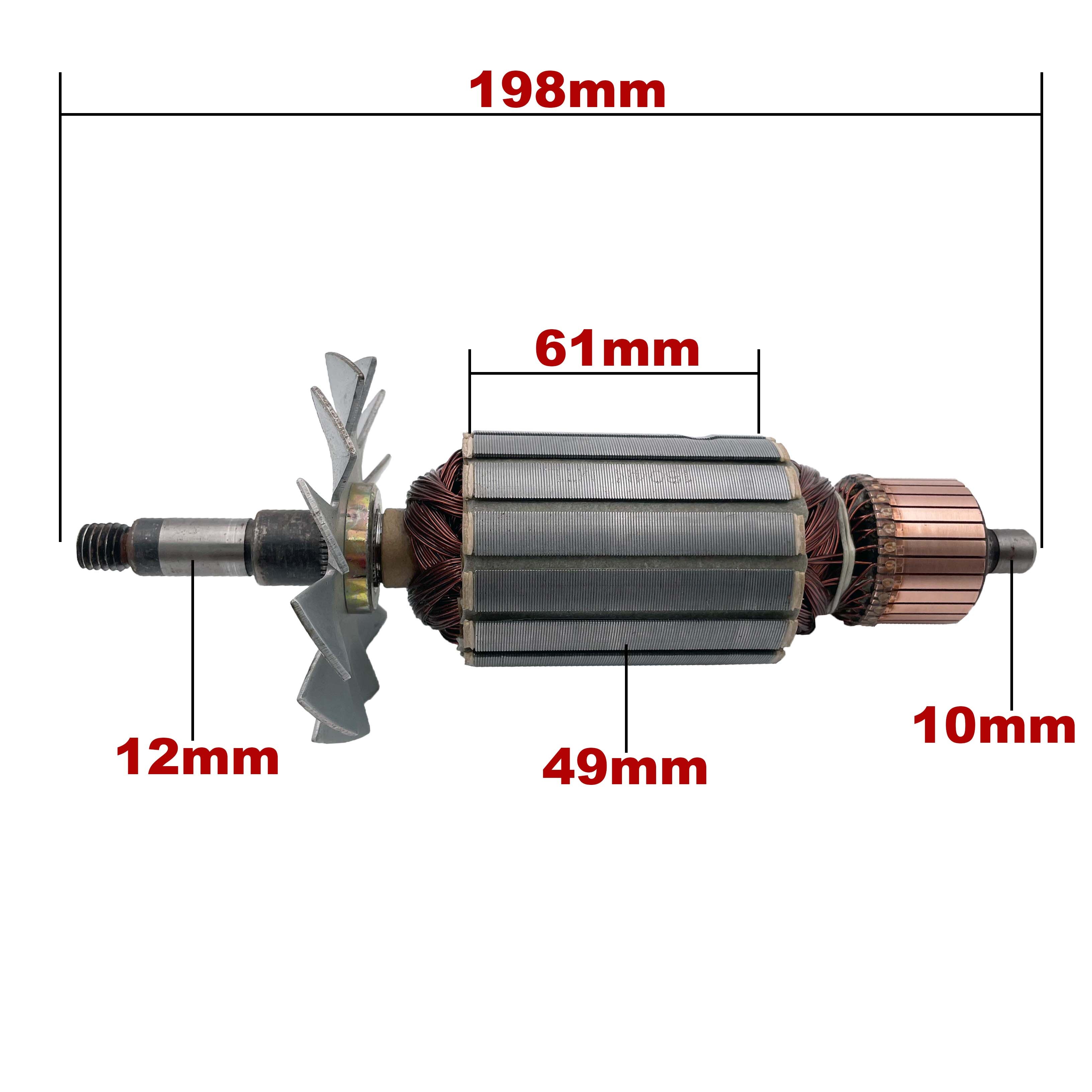 Gratis Lager & Carbon Borstel! 220V-240V Anker... – Vicedeal