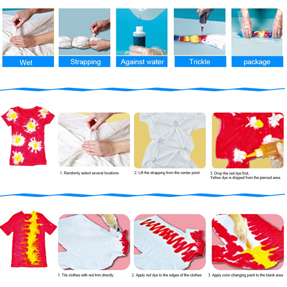 Koud Water Permanente Stof Textiel Verven Hand Wer... – Vicedeal