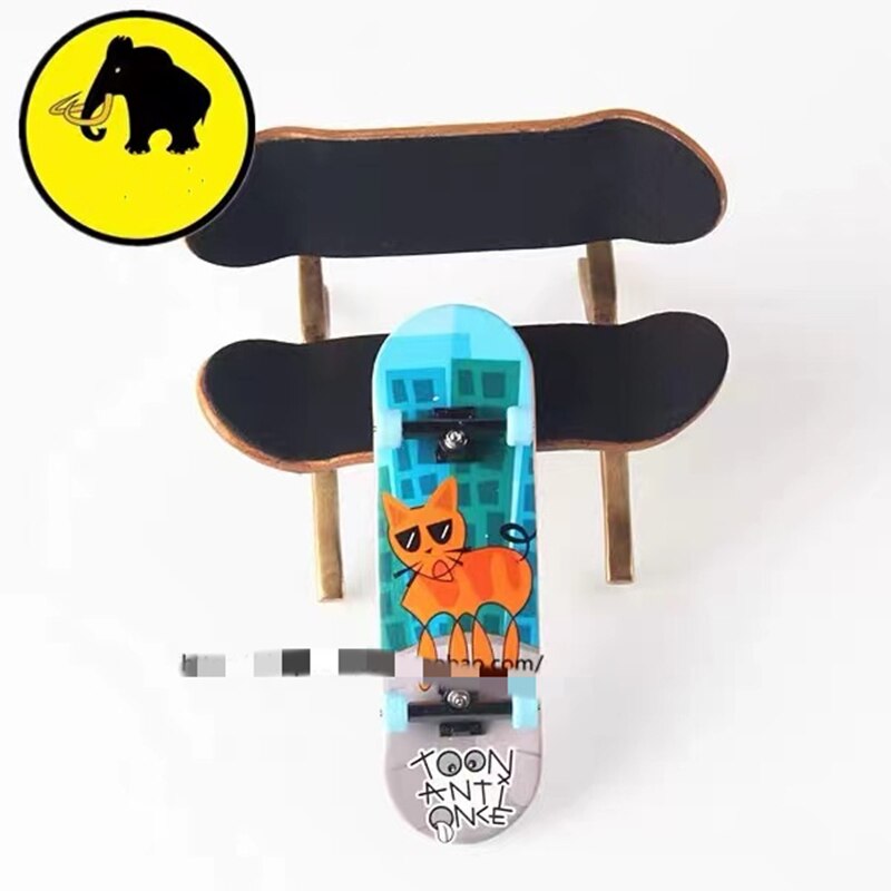 Style Wood Fingerboard Toys Mini Finger Skateboard... – Grandado
