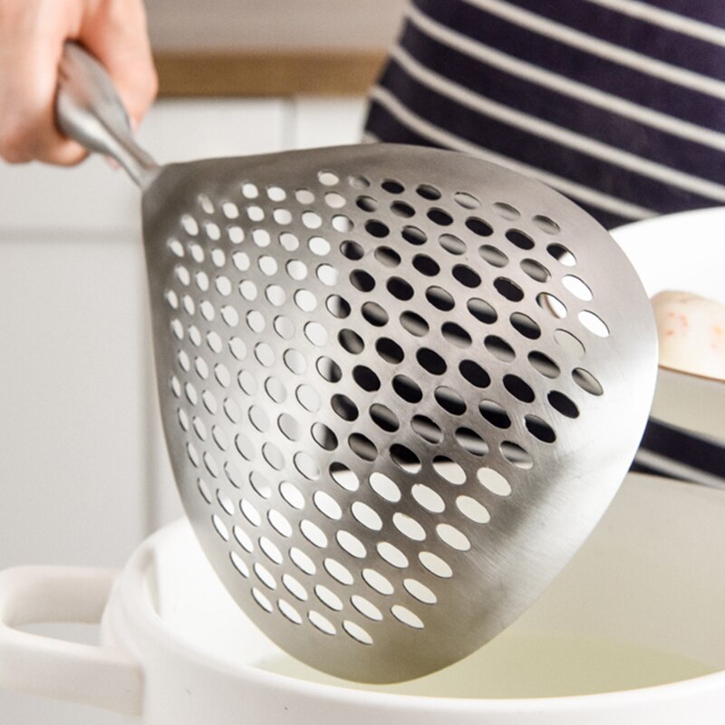 304 Stainless Steel Skimmer Strainer Ladle Spoon C... – Grandado