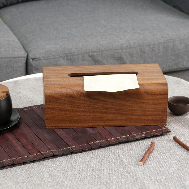 Japanse Stijl Houten Tissue Doos Huishoudelijke Pa... – Grandado