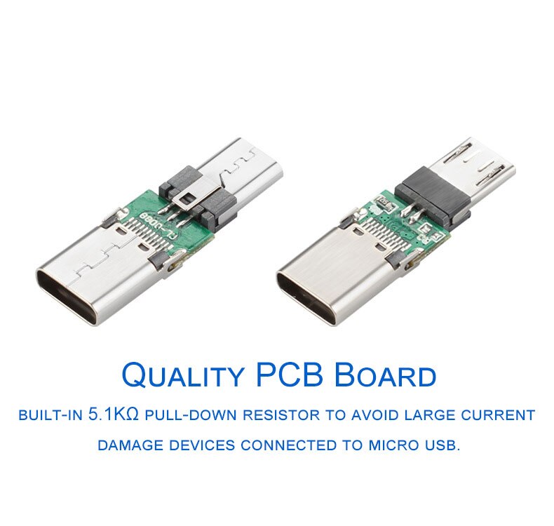 Microusb Naar Usb Type C Otg Adapter Ondersteuning... – Grandado