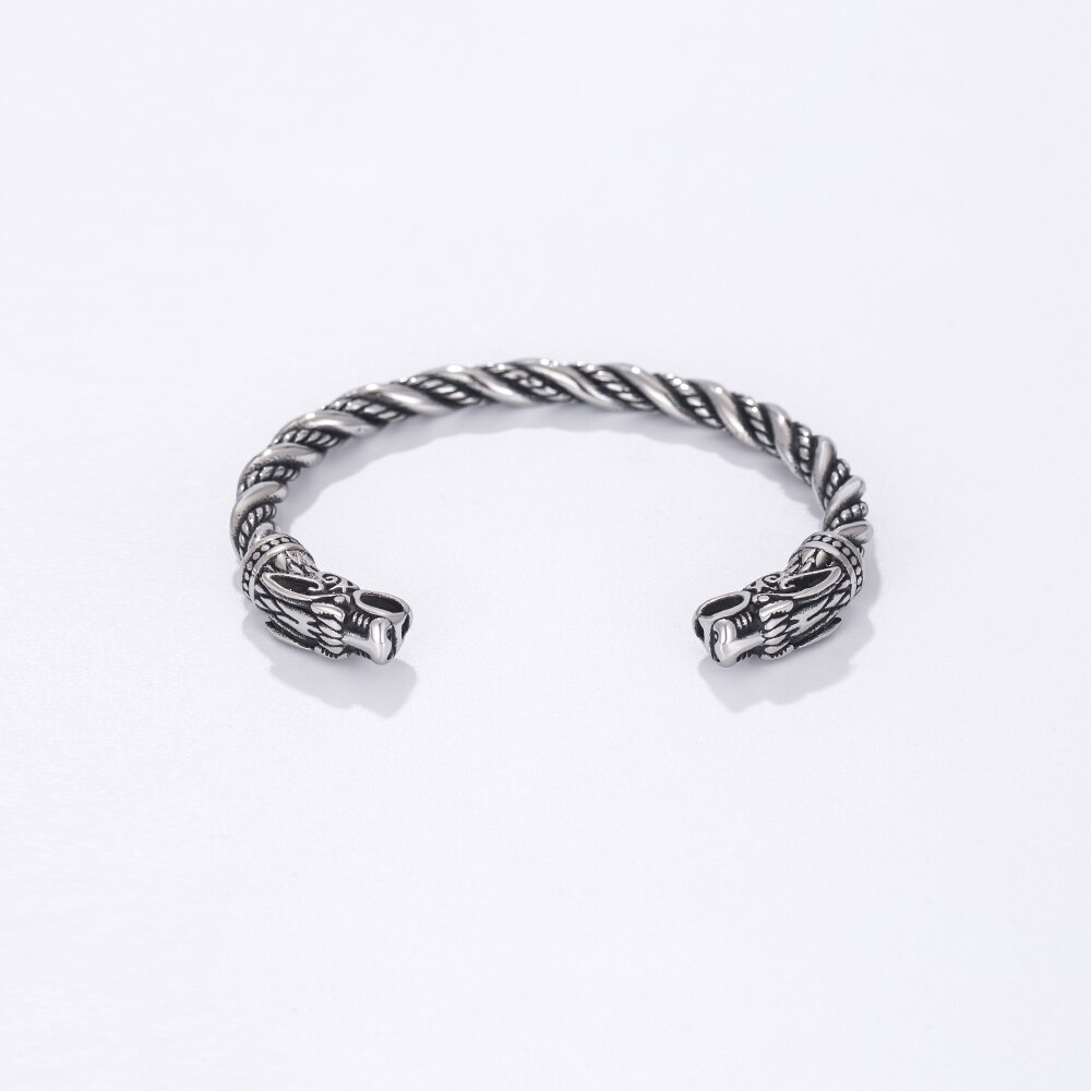 stainless steel men dragon bangle exquisite men wo... – Grandado