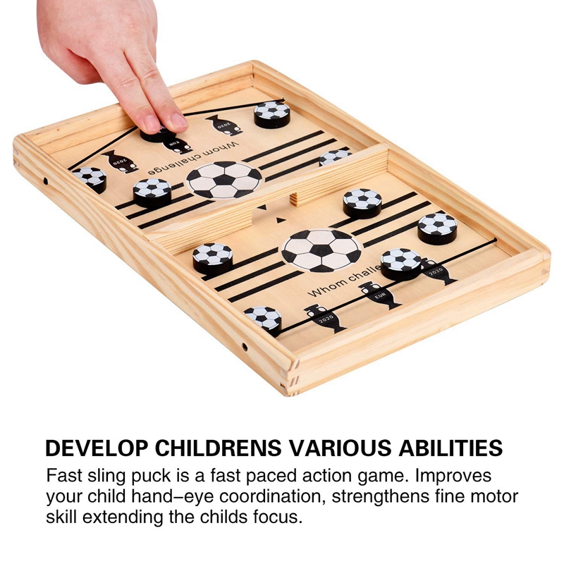 Snelle Sling Puck Game 1 Dambord En 10 Schaakstukk... – Vicedeal