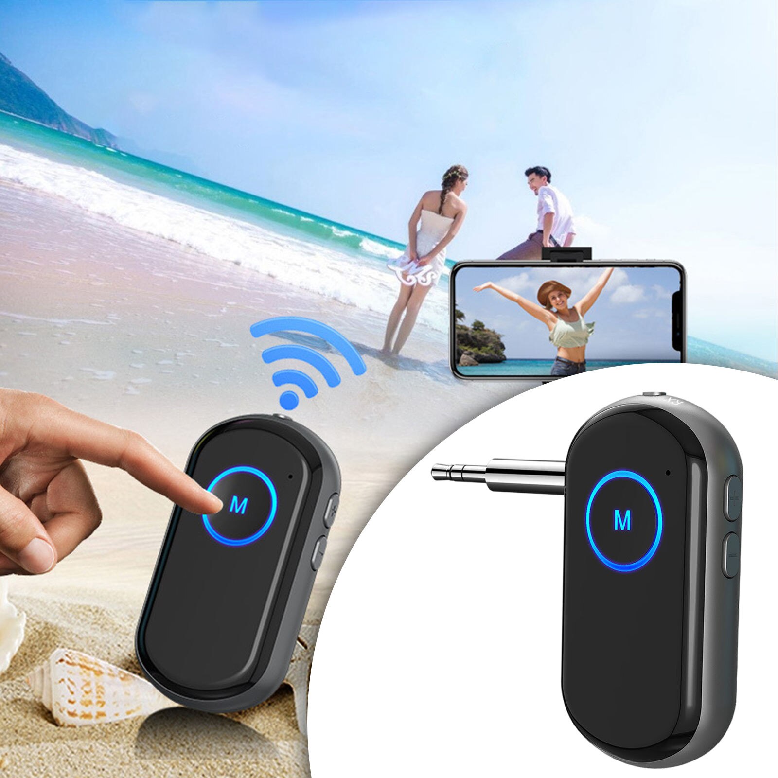 Bluetooth Adapter Noise Cancelling 3.5mm Dual Conn... – Vicedeal