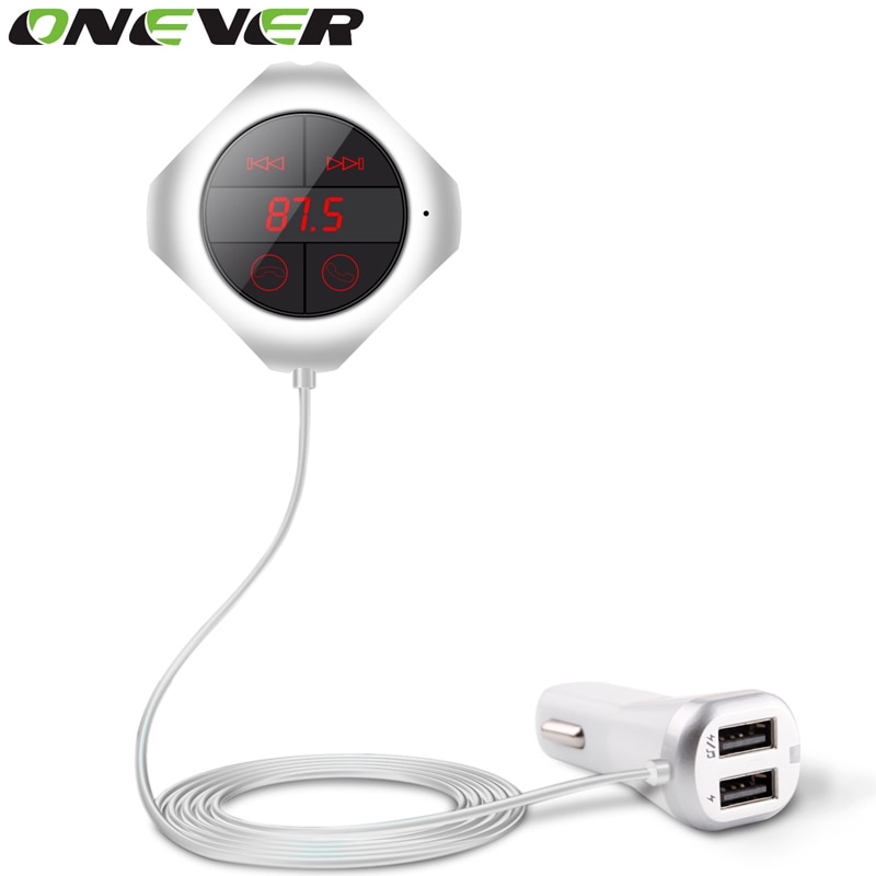 Onever 6-in-1 Hands Free Wireless Bluetooth FM Tra... – Grandado