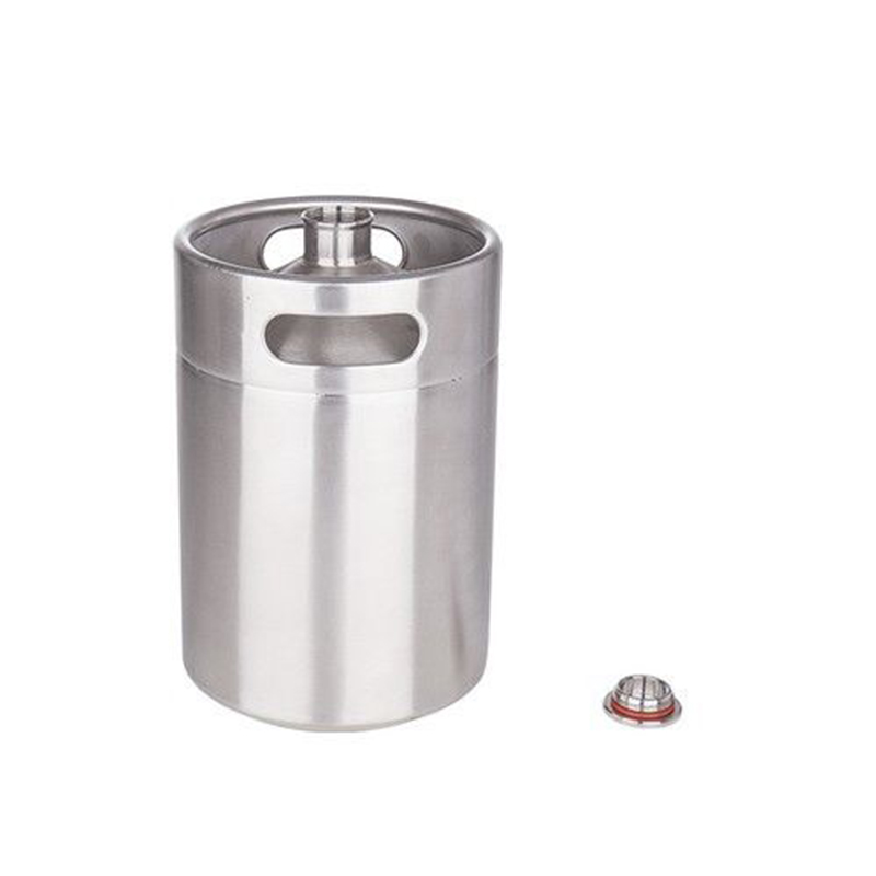 2L Kegs 304 Stainless Steel Home Beer Mini Keg Bee... – Grandado