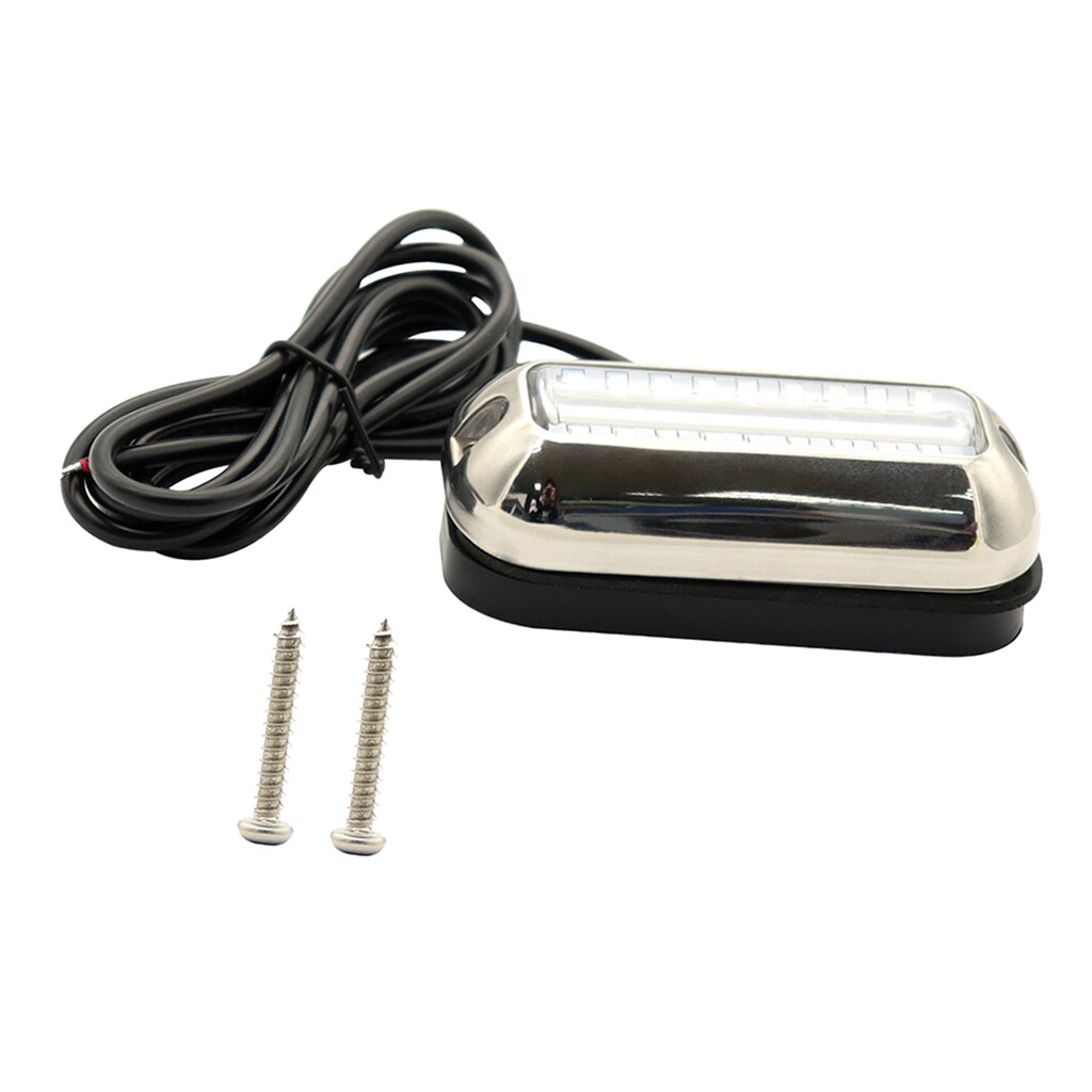 27 LEDs Underwater Marine Boat Lights Stainless St... – Grandado
