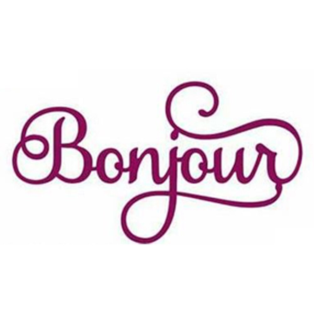 French alphabet letters decoration Metal steel fra... – Grandado