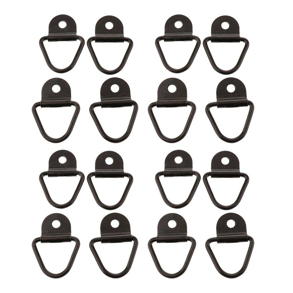 16pcs Heavy Duty D Ring Luggage Tie Down Lashing P... – Vicedeal