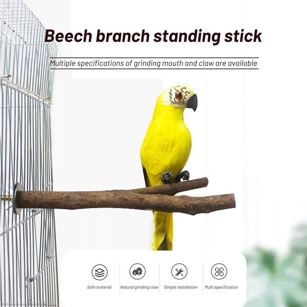Parrot Rest Bar Parrot Claw Sharpening Stick Bird ... – Vicedeal