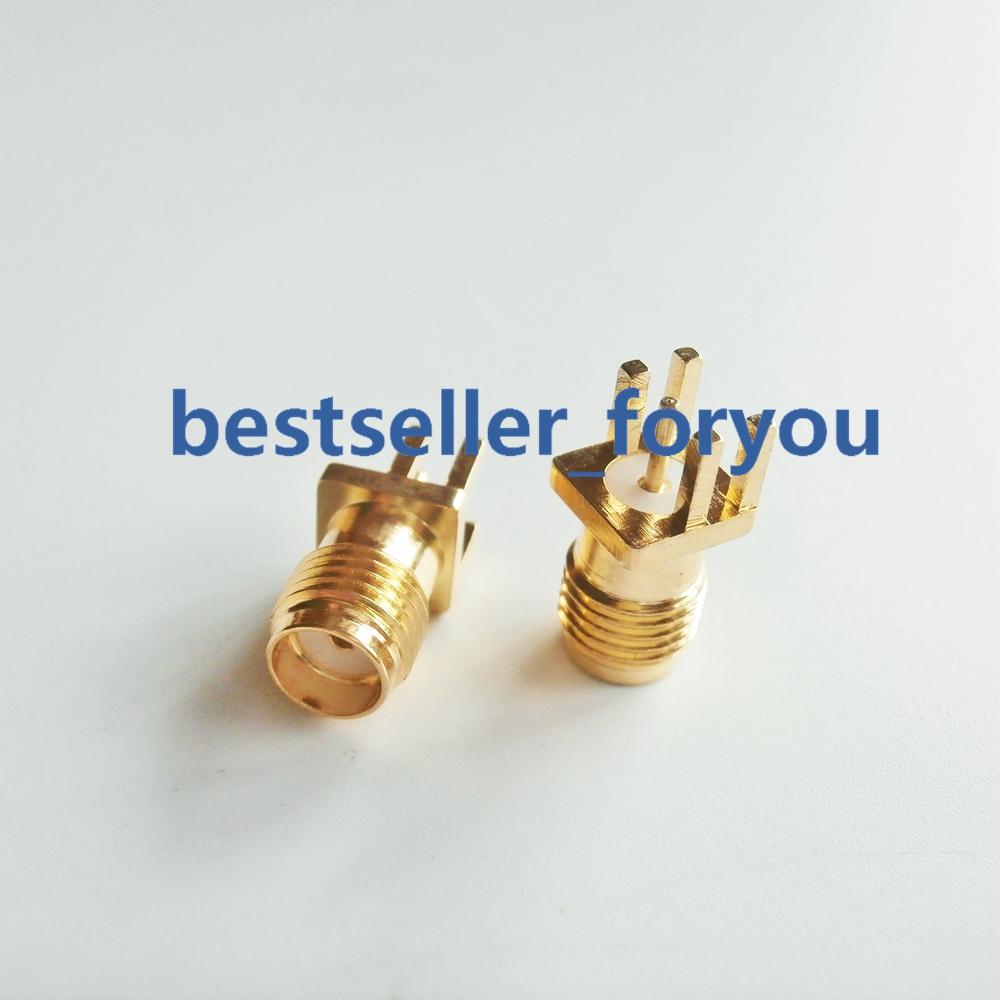 10X SMA Female Jack PCB Edge Mount Solder RF Adapt... – Grandado