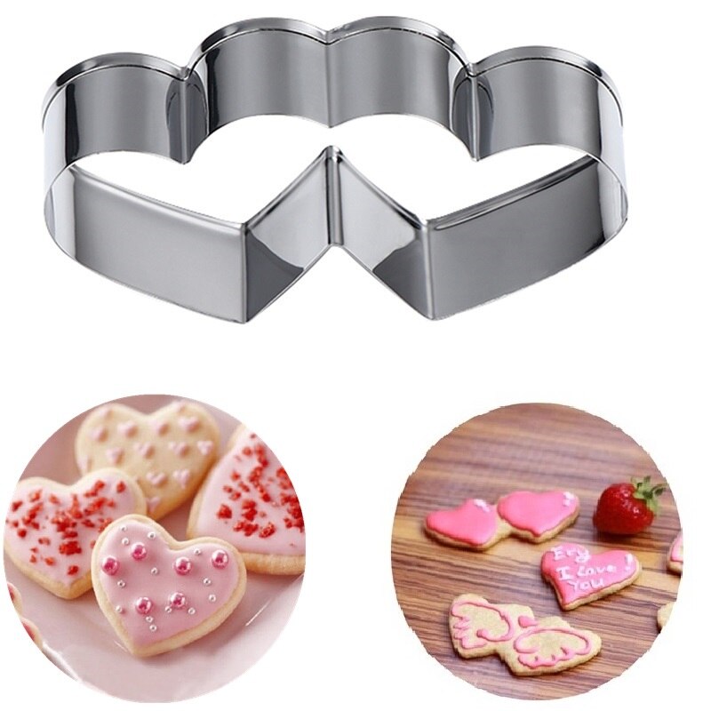 3D Sweet Love Theme Stainless Steel Cookie Cutter ... – Vicedeal