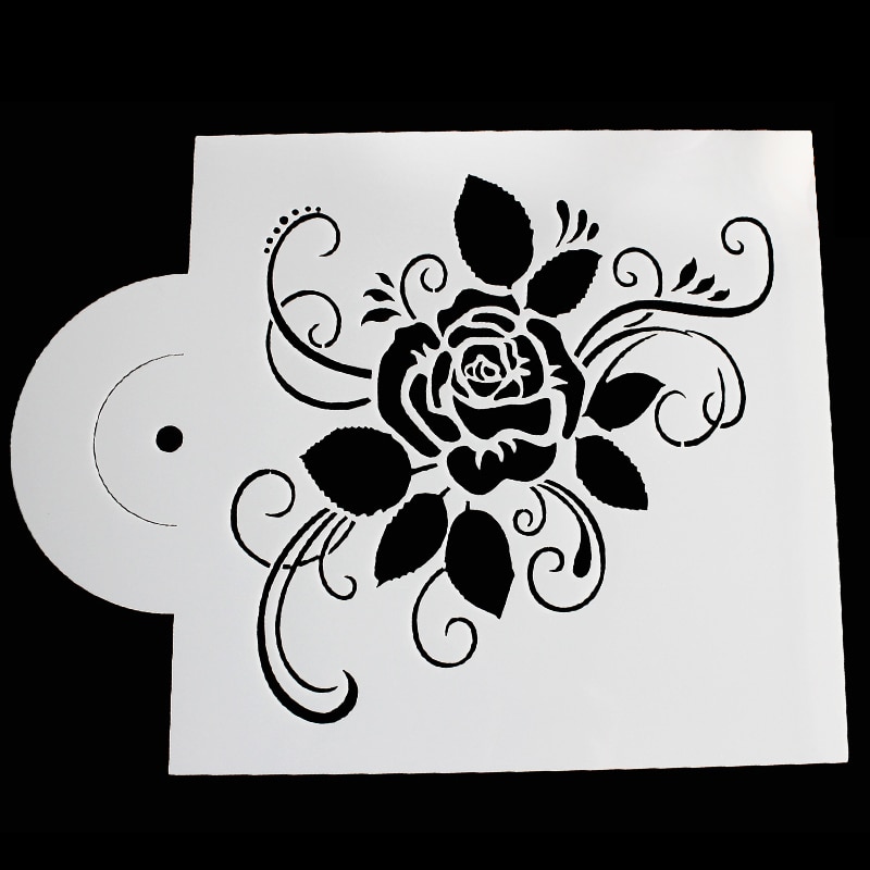 Rose Stencil Cake Stencil Wedding Cake Decorating ... – Grandado