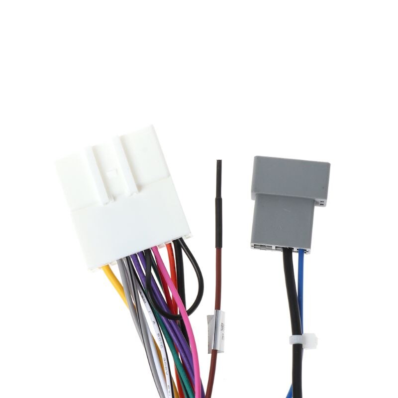 1 Set 16Pin Car Head Unit Wire Harness Adapter Car... – Grandado
