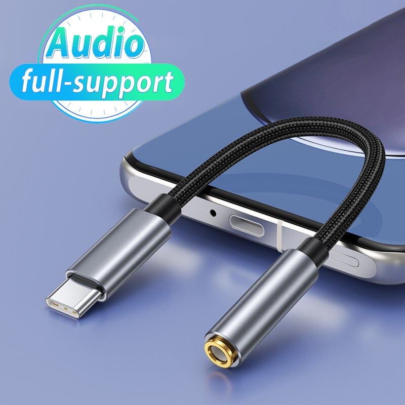 Usb type c to 3.5mm aux adapter hovedtelefon adap... – Grandado