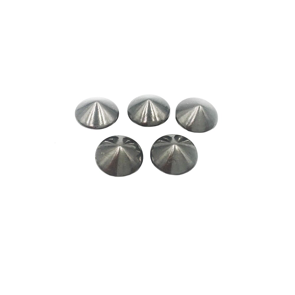 1000sets 10mm Black Metal Cone Rivets Studs Spots ... – Grandado