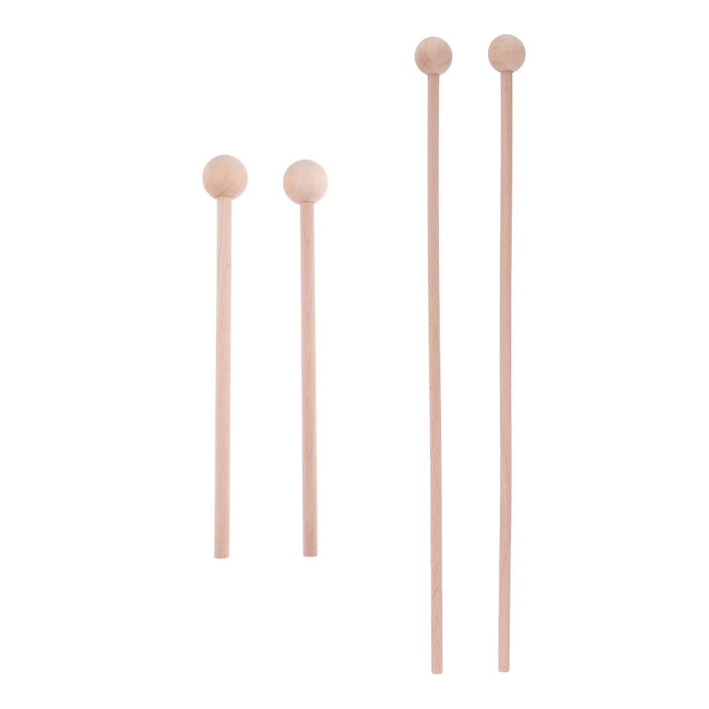 2 Pairs Wooden Xylophone Marimba Drum Stick Mallet... – Grandado