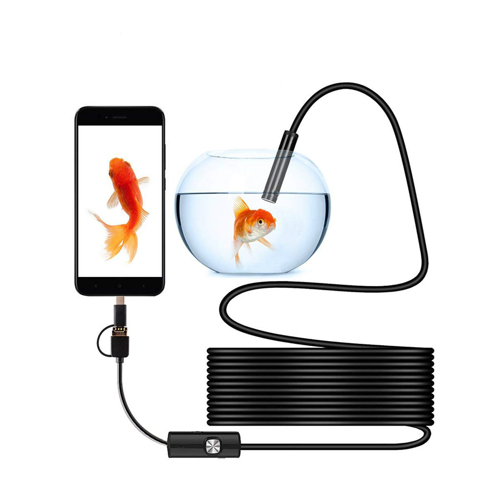 8MM Endoscope Camera 1080P HD USB Endoscope with 8... – Grandado