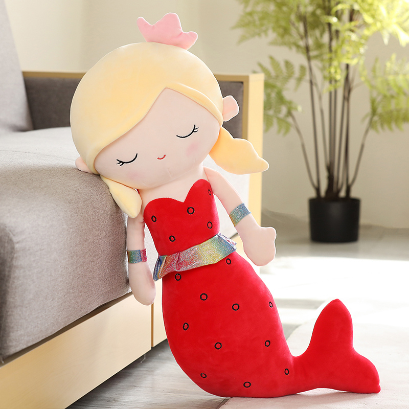 Big Mermaid Dolls Filled Cotton Stuffed Plush Toy ... – Grandado