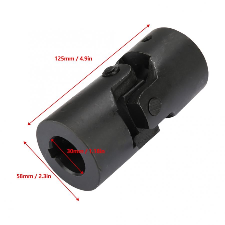 30*58*125mm Universal Cross Joint with Keyway Shaf... – Grandado