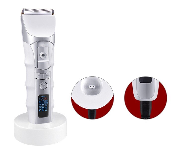 Electric Hair Clippers 5 Speed Rechargeable LCD Di... – Vicedeal