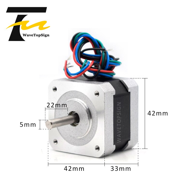 2 Phase Schrittmotor nama17 0.9 ° Stepper Motor 0,... – Grandado
