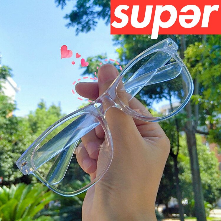 Transparent round glasses clear frame Women Specta... – Grandado