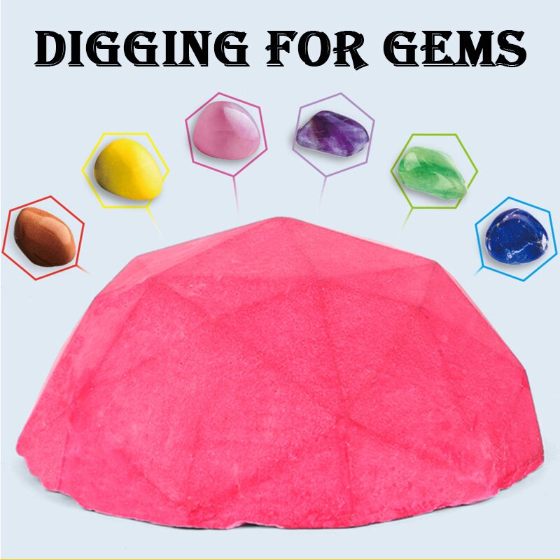 DIY Gemstones Dig Kit Gemstone Bracelet for Kids S... – Grandado