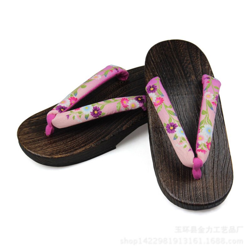 Women Japanese Geta Clogs Traditional Samurai Cher... – Grandado
