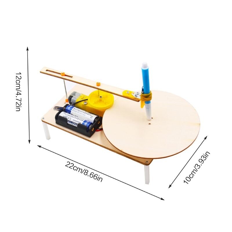 DIY Electric Plotter Drawing Assembled Kits Childr... – Grandado