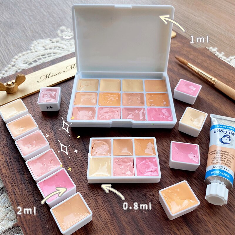 Skin Color Watercolor Paint Flesh Color Character ... – Vicedeal