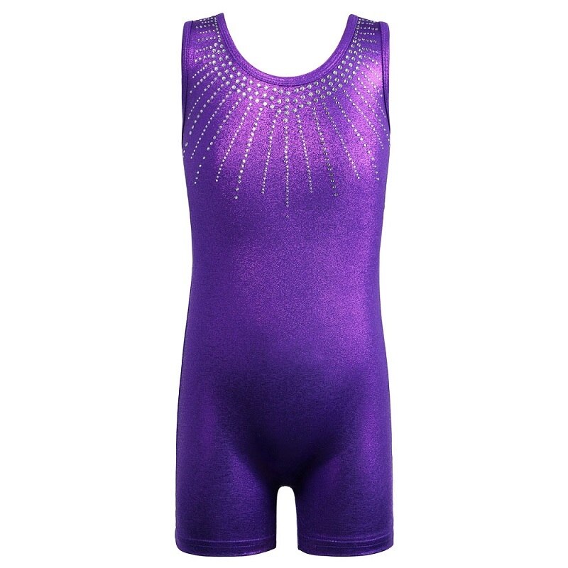 BAOHULU 3-12Y Girls Sleeveless Gymnastics Unitards... – Grandado