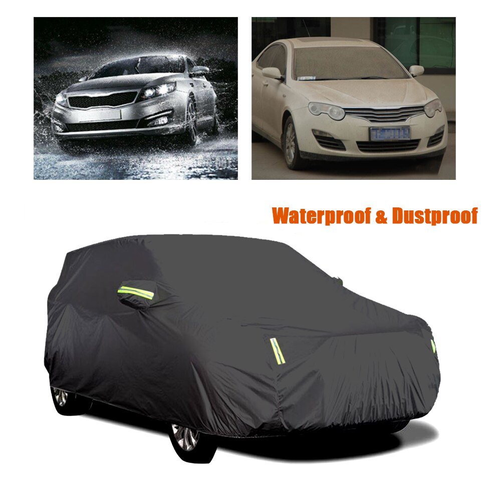 Car Cover Full Covers with Reflective Strip Sunscr... – Grandado